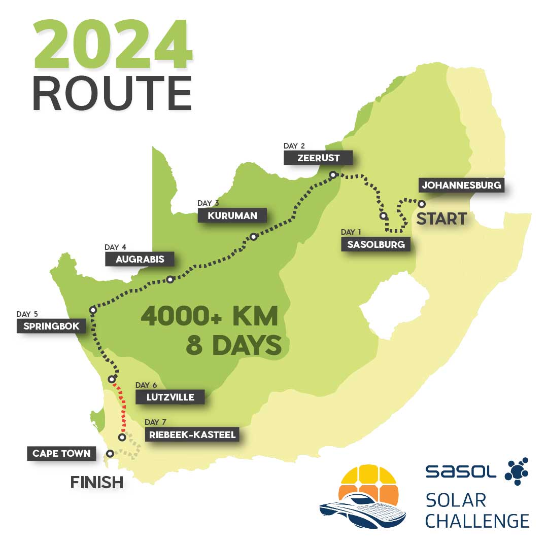 Wint Belgisch team Sasol Solar Challenge 2024? | Meetjeslander